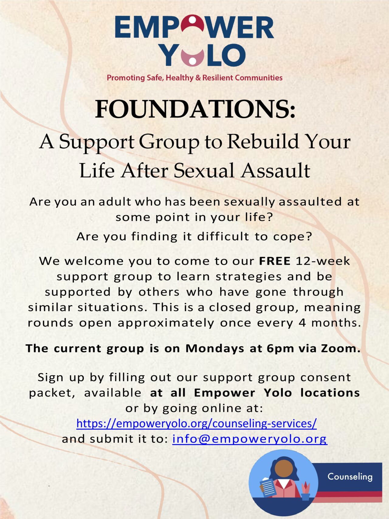 Counseling Services - Empower Yolo